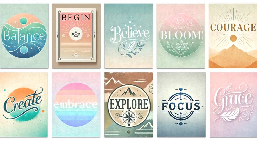 20 Inspiring Focus Words to Elevate Your Creative Journey | Vicki ...