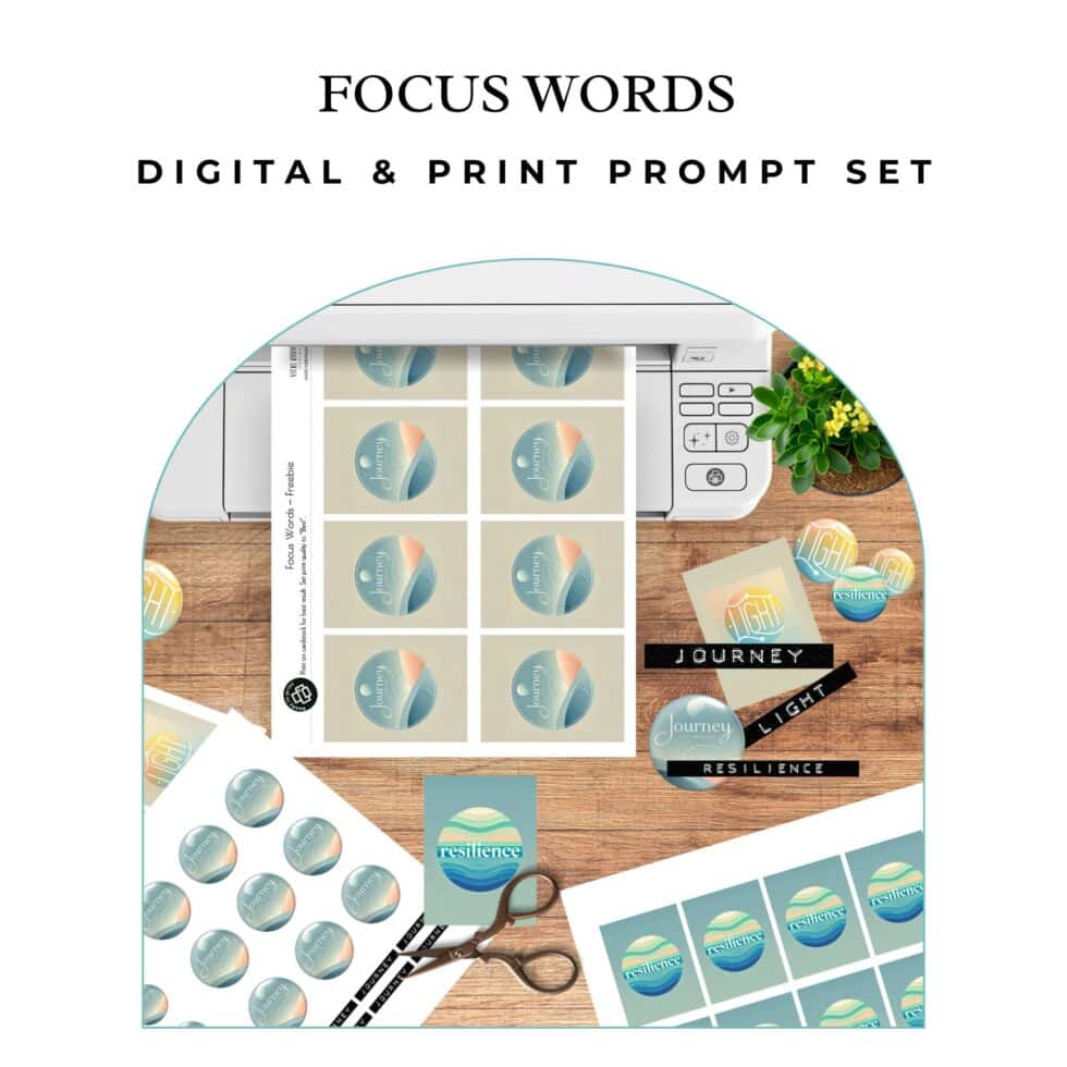 LM Focus Words | Vicki Robinson Designs